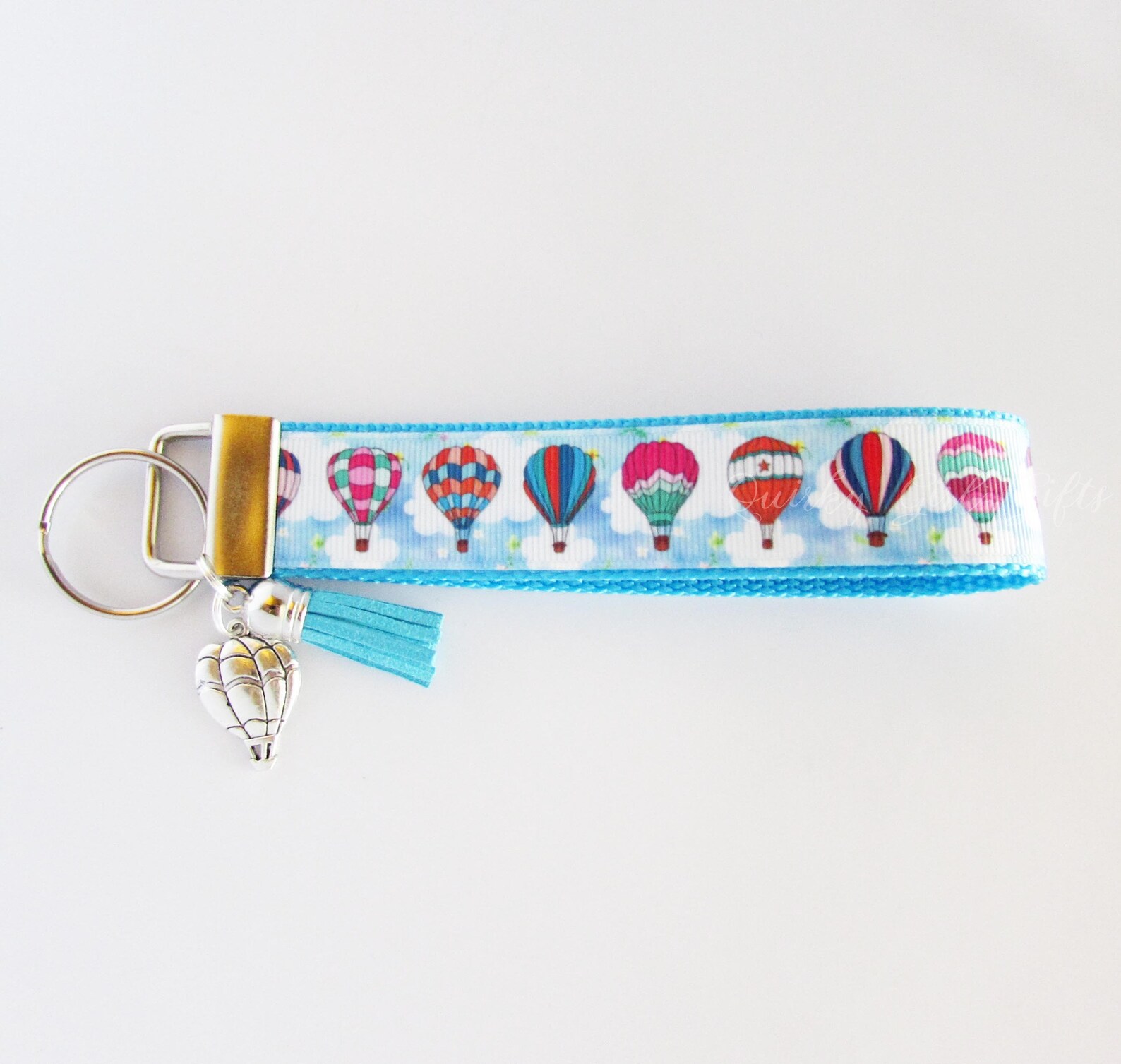 Hot Air Balloon Key Fob Hot Air Balloon Keychain Balloon | Etsy
