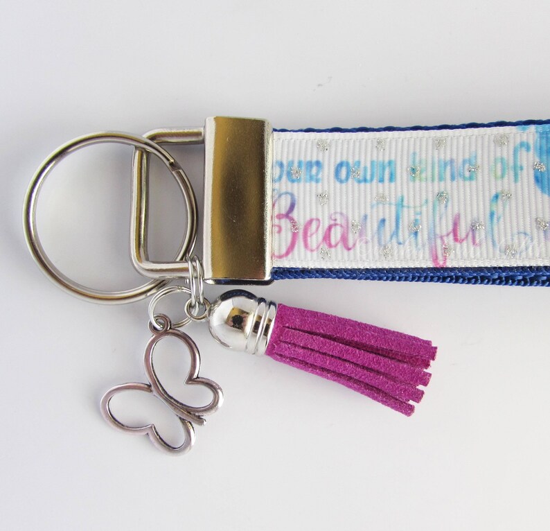 Be Your Own Kind of Beautiful Key Fob Inspirational Key Fob - Etsy