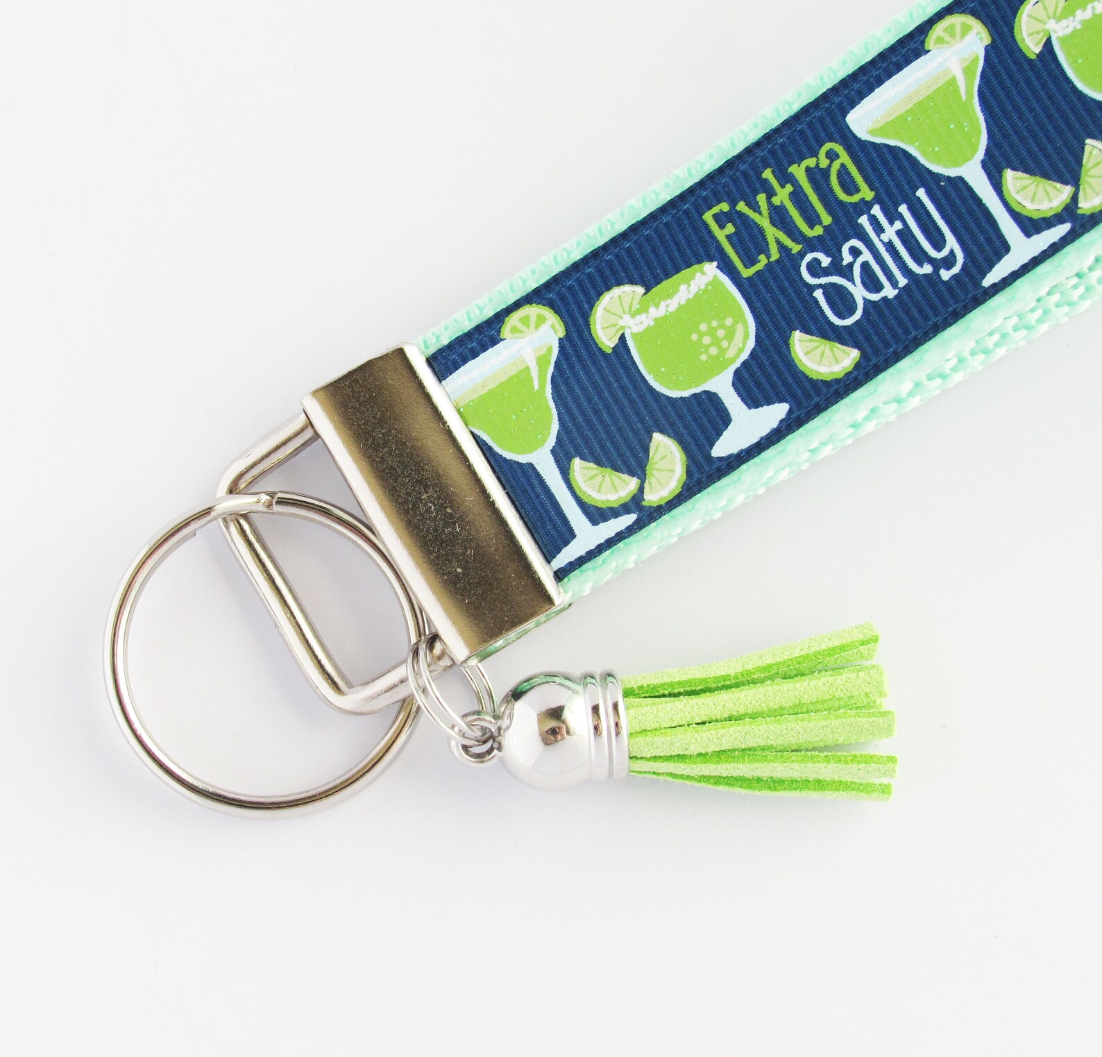 Extra Salty Margarita Key Fob Margarita Keychain Cocktail - Etsy