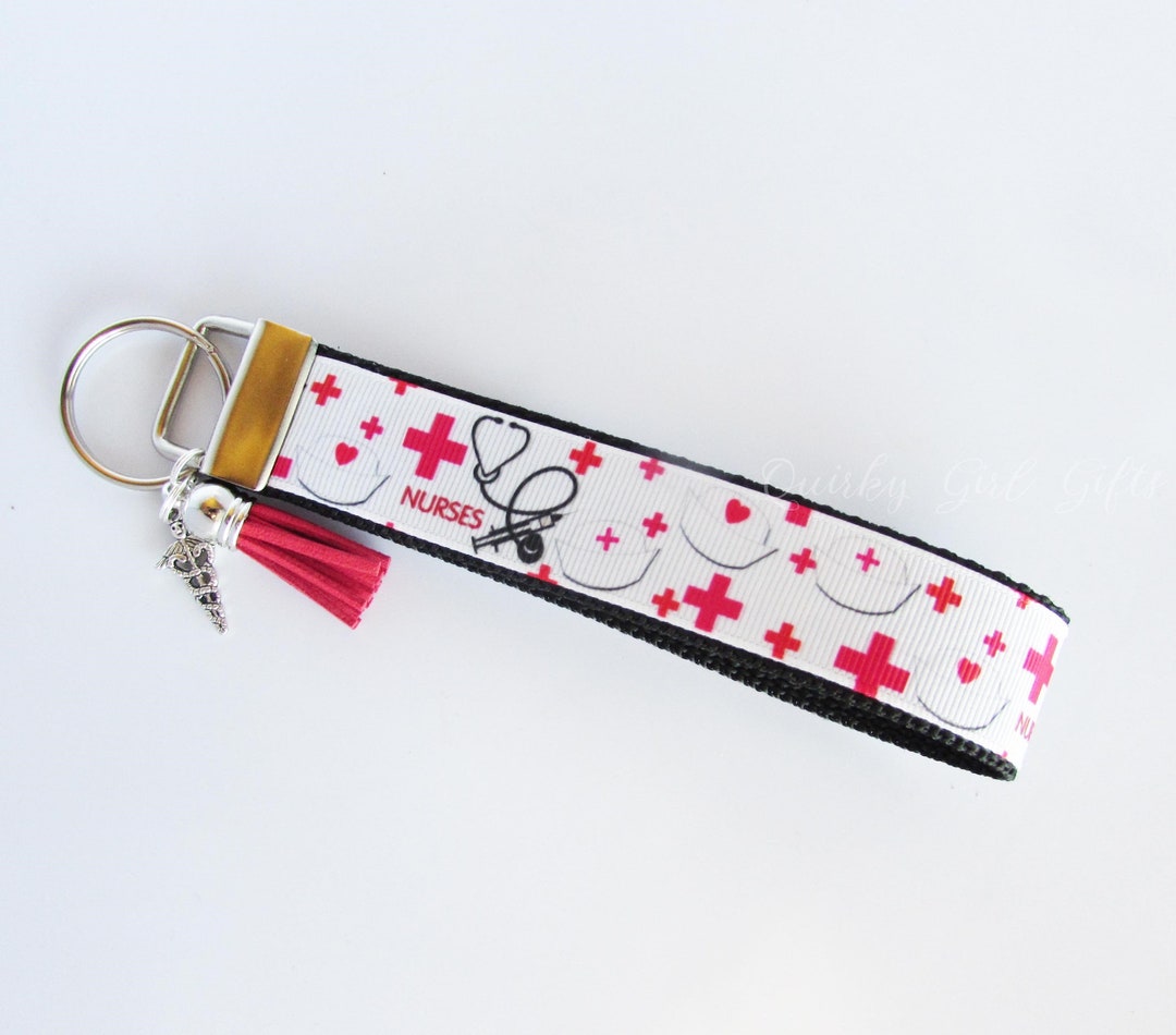Nurse Key Fob - Nursing Key Chain - Gifts Under 10 for Her ...