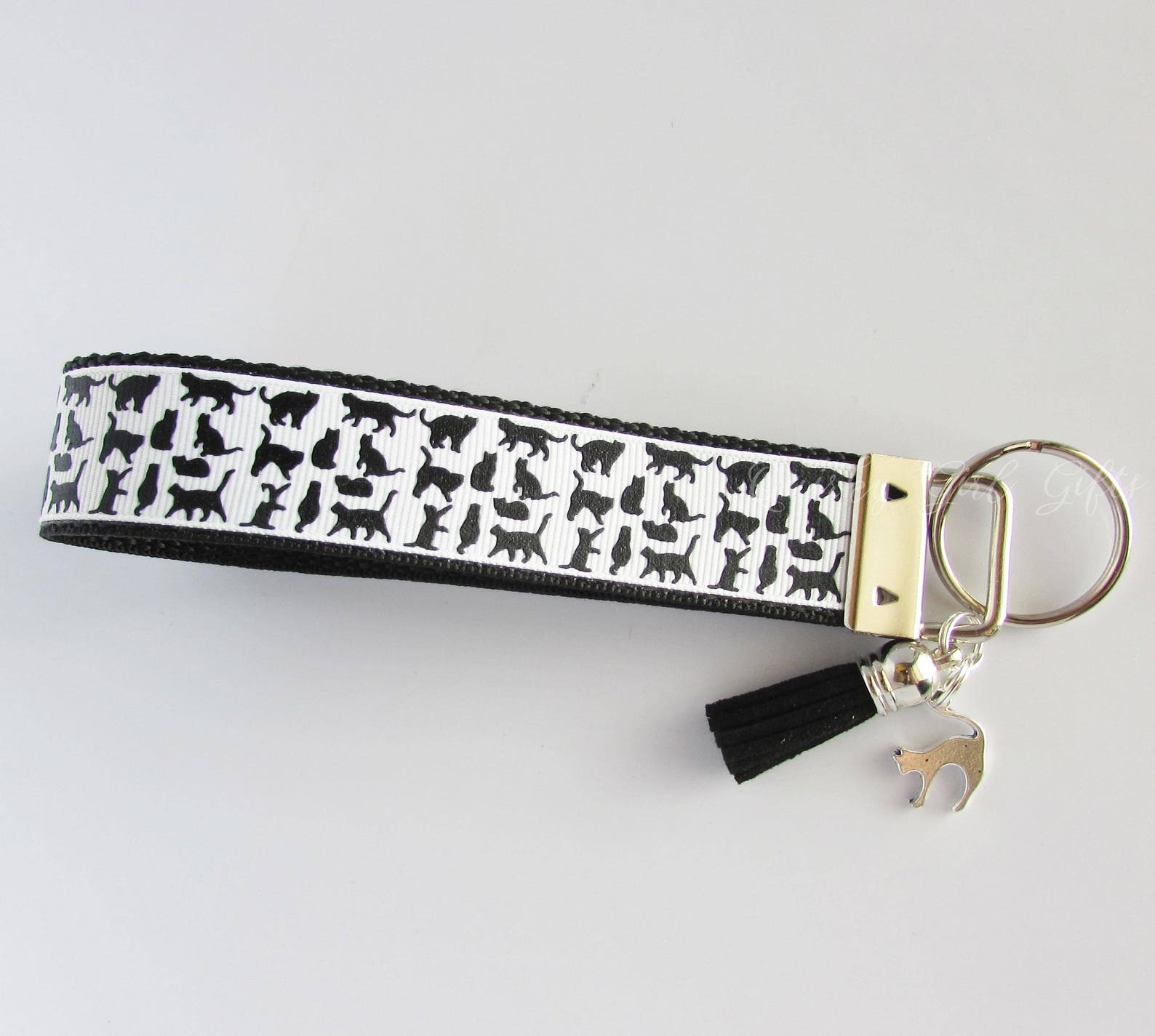 Cat Key Fob Cat Keychain Kitten Key Fob Kitten Key Chain | Etsy