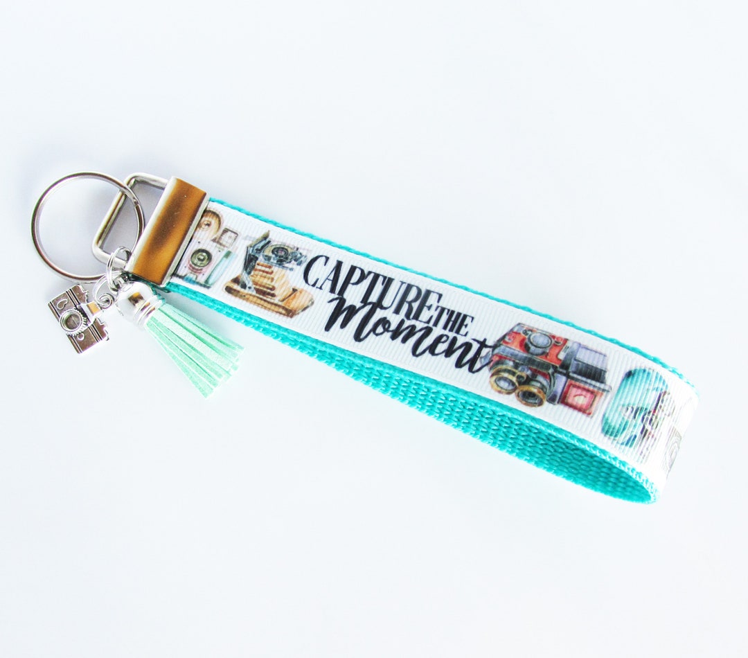Camera Key Fob - Photography Key Fob - Photographer Gift - Capture the ...