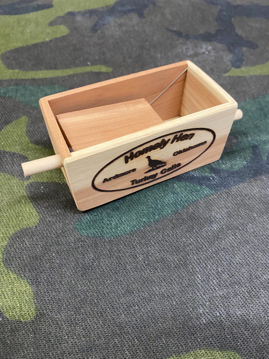 Push Button Turkey Call \ Cherry Wood - Etsy