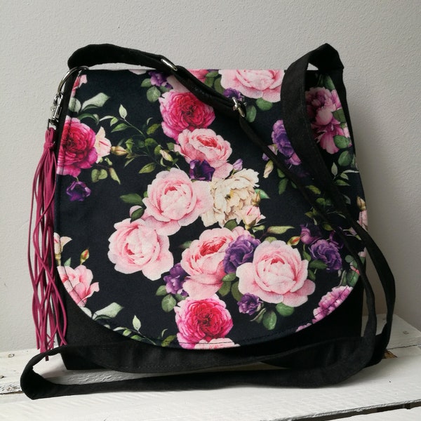 Floral Print Purse - Etsy