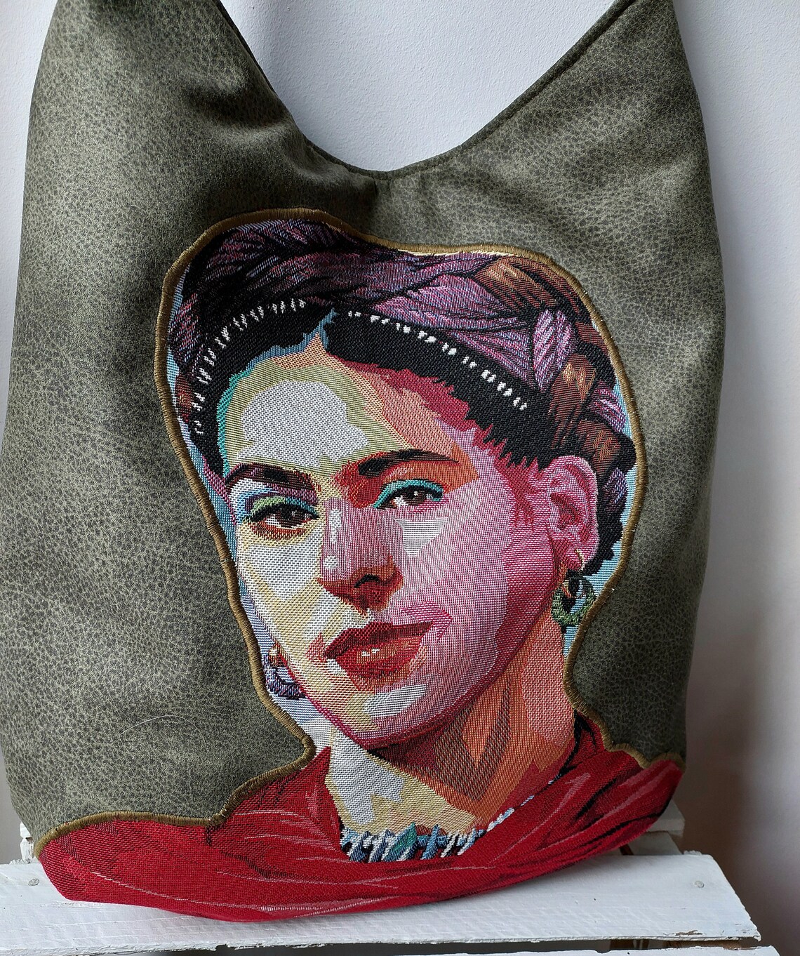 Frida Inspired Bag,fridalovers Fashion, Maxican Artist Frida,zipped ...