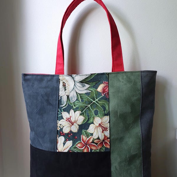 Upcycled Tote Bag - Etsy