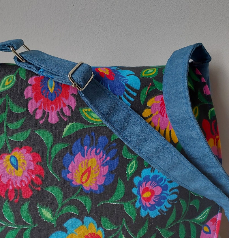 Medium Sized Bag in a Folk Style, Unique Clothing Accessory,polish Folk ...