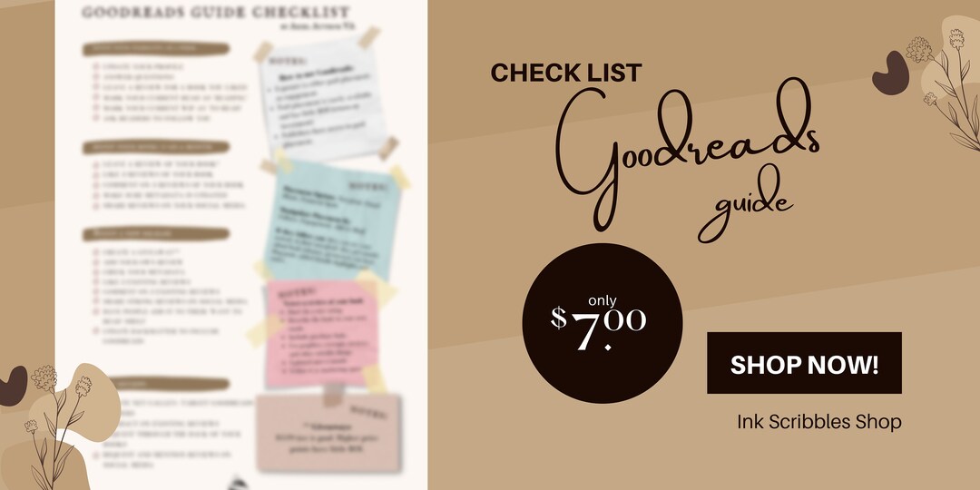 Goodreads Guide || Goodreads Check List || Learn to Market on Goodreads ...