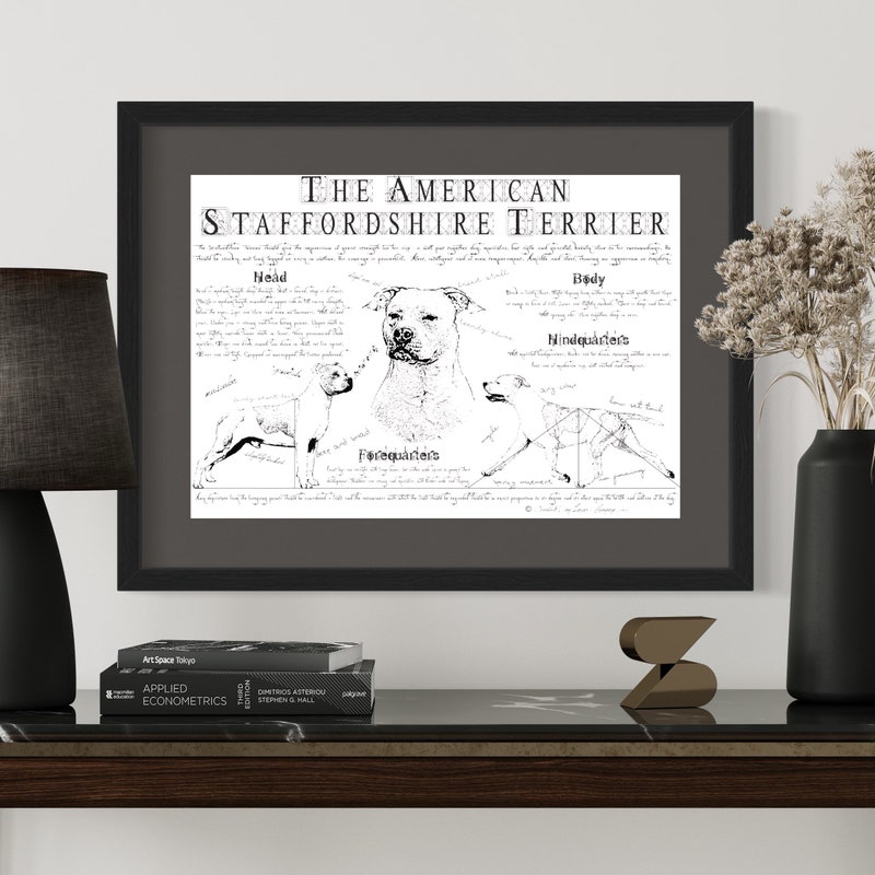 Amstaff Art - Etsy