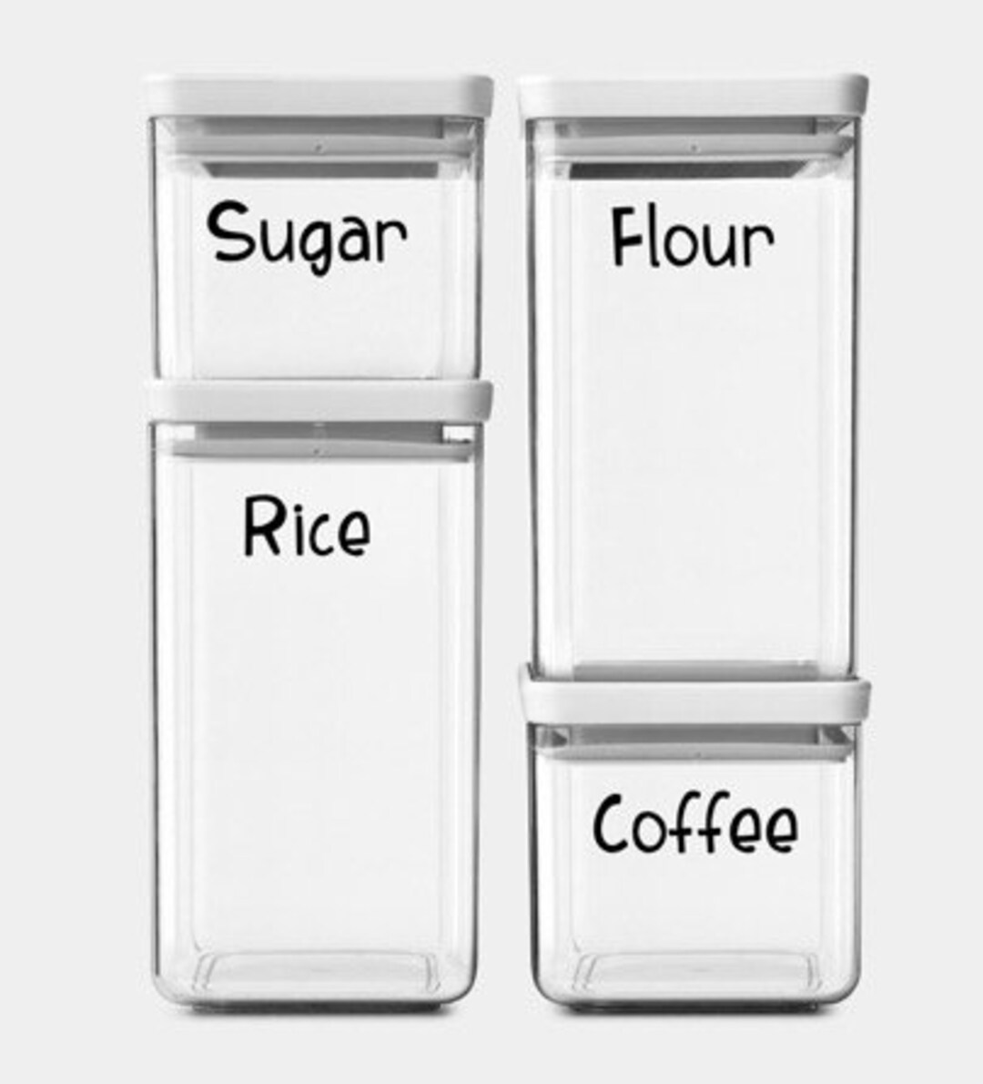 Custom Pantry/canister/container Labels - Etsy