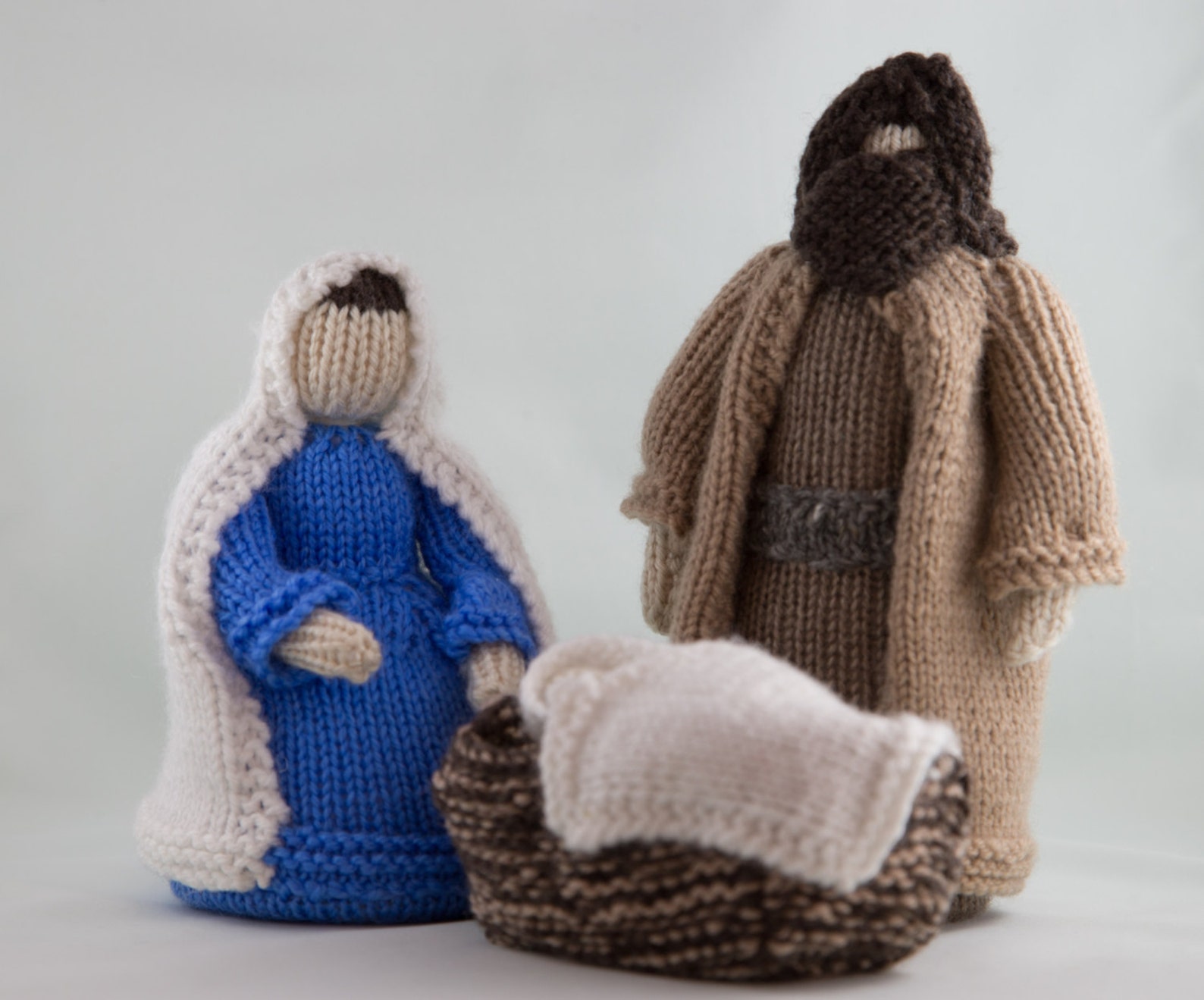 Knitted Nativity Set // Christmas - Etsy