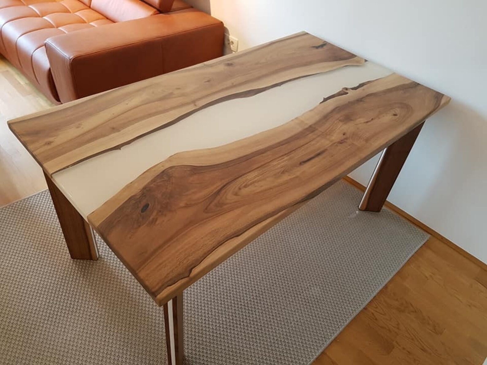 River Dining Table Frozen Dining Table Resin Dining Table - Etsy