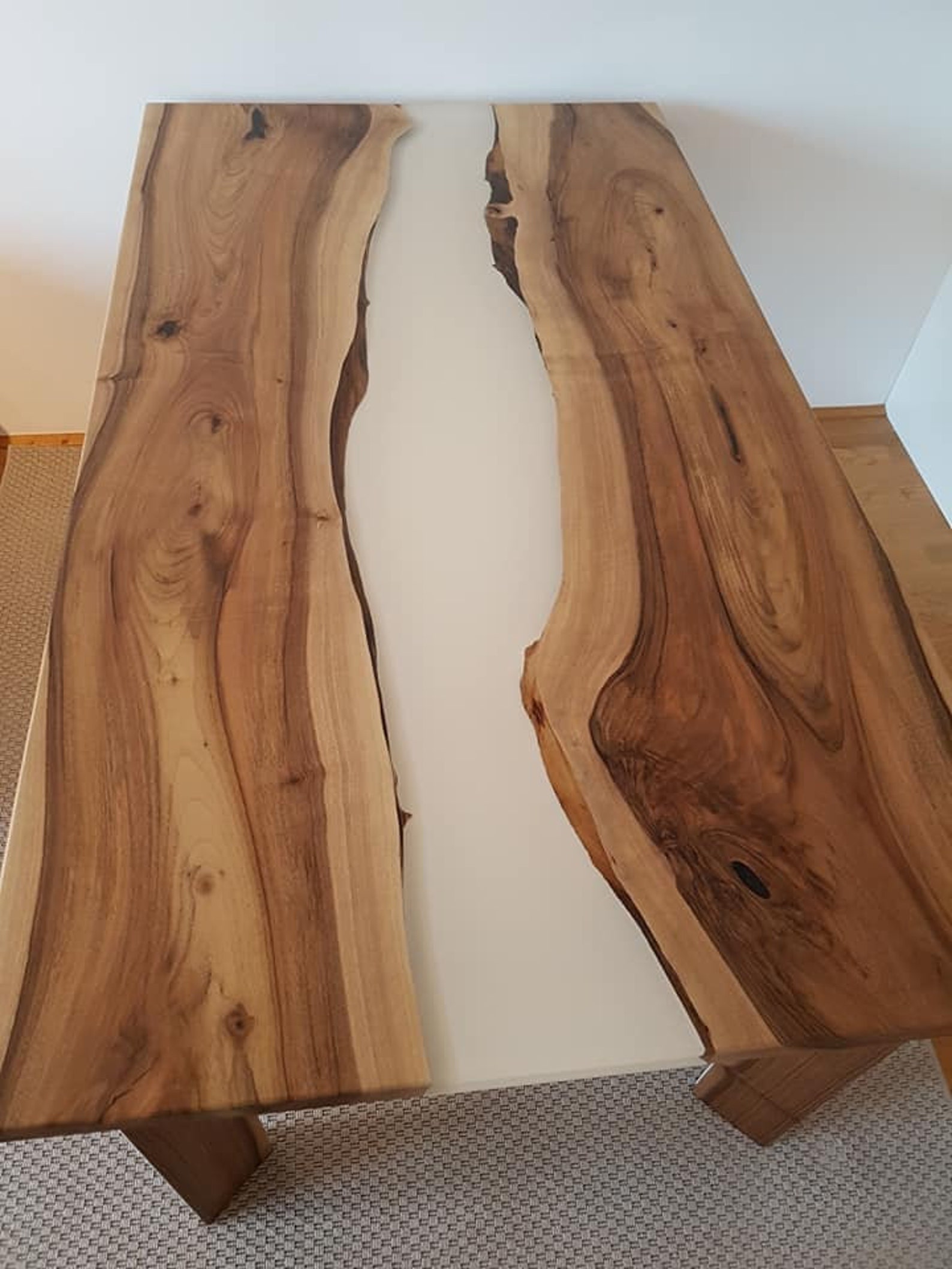 River Dining Table Frozen Dining Table Resin Dining Table - Etsy