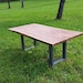 Modern Natural Edge Dining Table Kitchen Table - Etsy