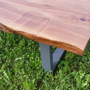 Modern Natural Edge Dining Table - Kitchen Table - Etsy