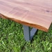 Modern Natural Edge Dining Table Kitchen Table - Etsy