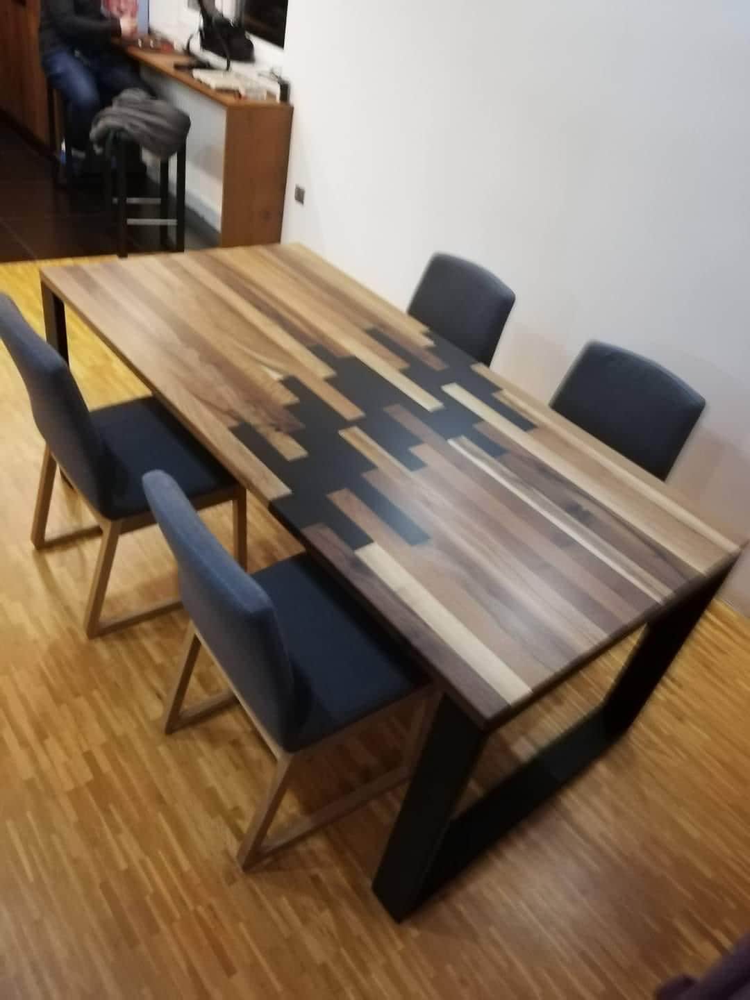 DOMINO Dining Table - DOMINO Dining Table - Resin Dining Table - Etsy