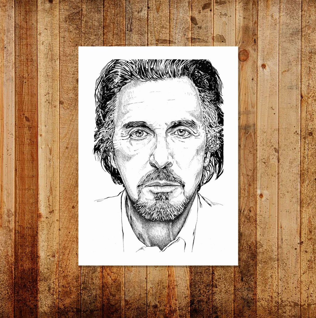 Al Pacino Portrait - A3 Ltd/open Edition Print - Etsy