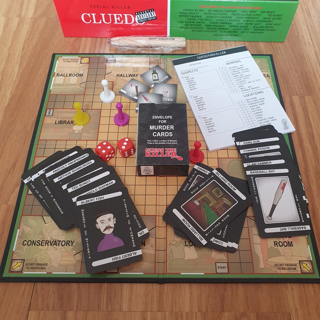 Serial Killer Clued Oh - the Complete Boxed Game - Etsy