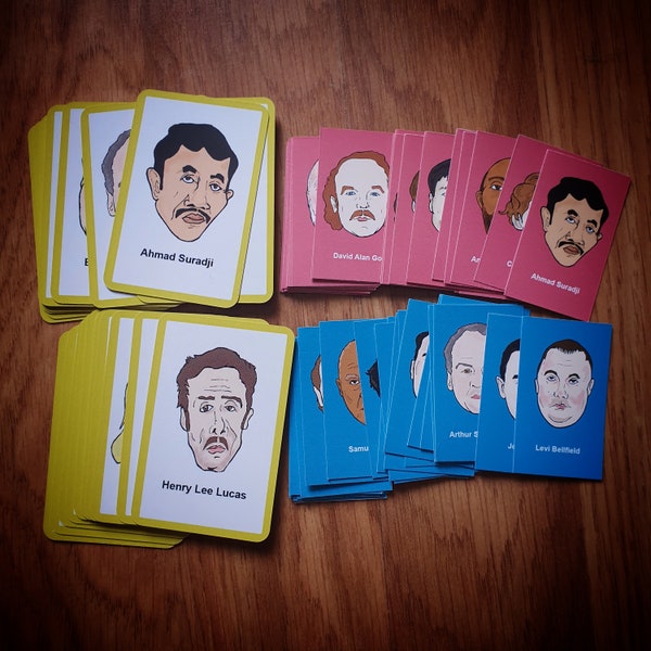 Horror Guess Who the Complete Boxed Game - Etsy