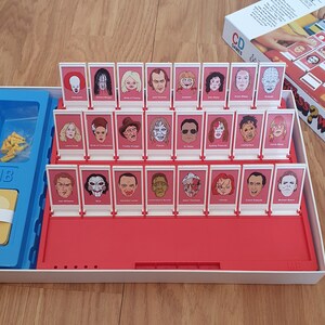 Horror Guess Who - the Complete Boxed Game - Etsy