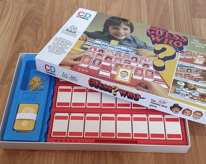 Horror Guess Who the Complete Boxed Game - Etsy