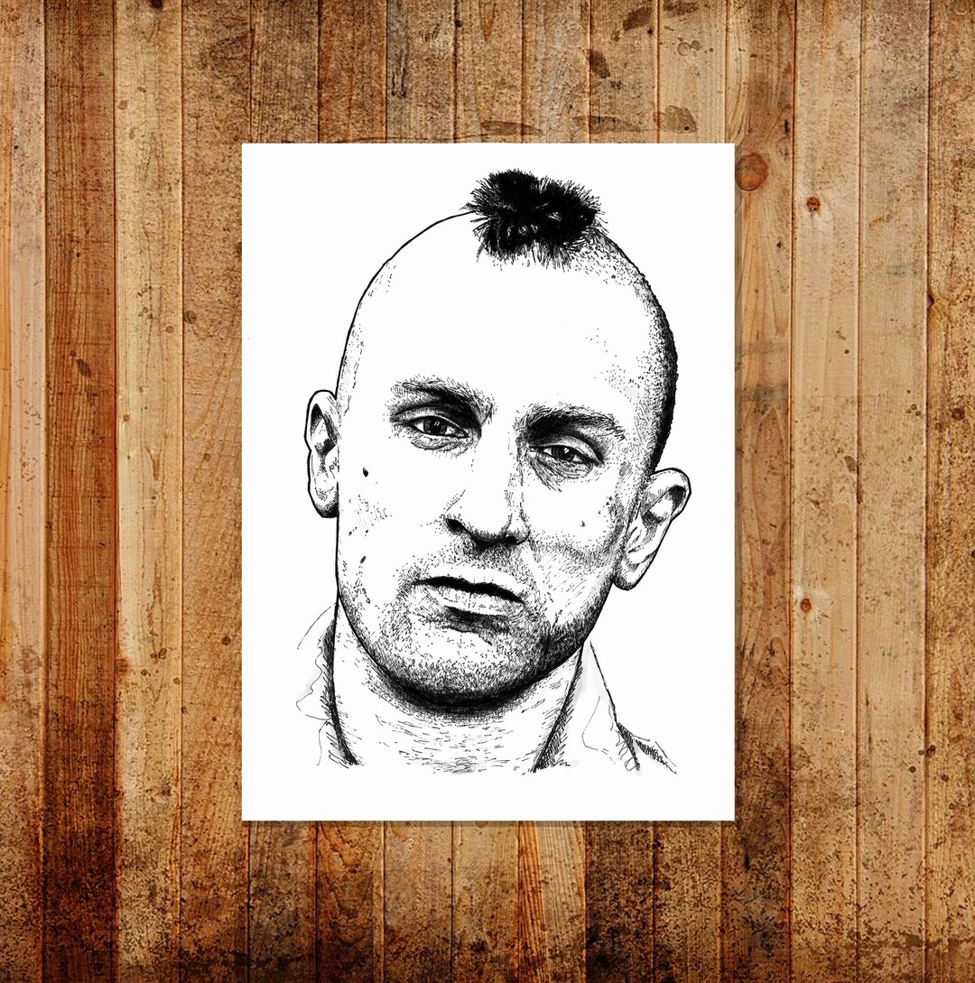 Travis Bickle Taxi Driver - A3 Limited Edition Print - Etsy