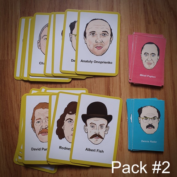Guess Who Cards - Etsy