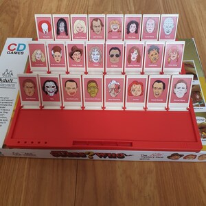 Horror Guess Who - the Complete Boxed Game - Etsy