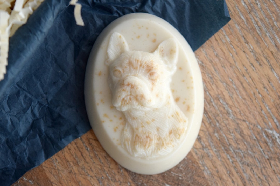 French Bulldog Shaped Soap, Boxed Set of Goat Milk Soaps, Pet Lover ...