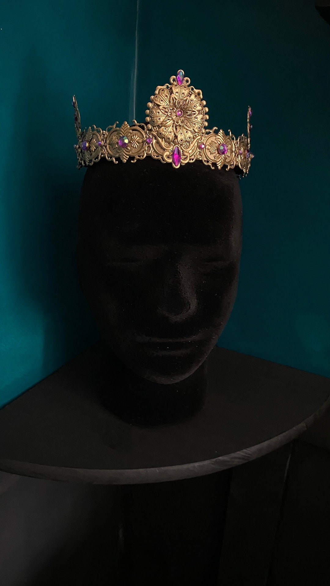 READY TO SHIP - Golden Fae Crown - Etsy