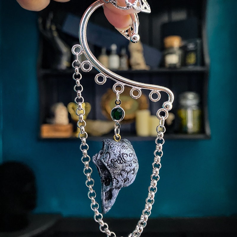 Gothic Ear Cuff - Etsy