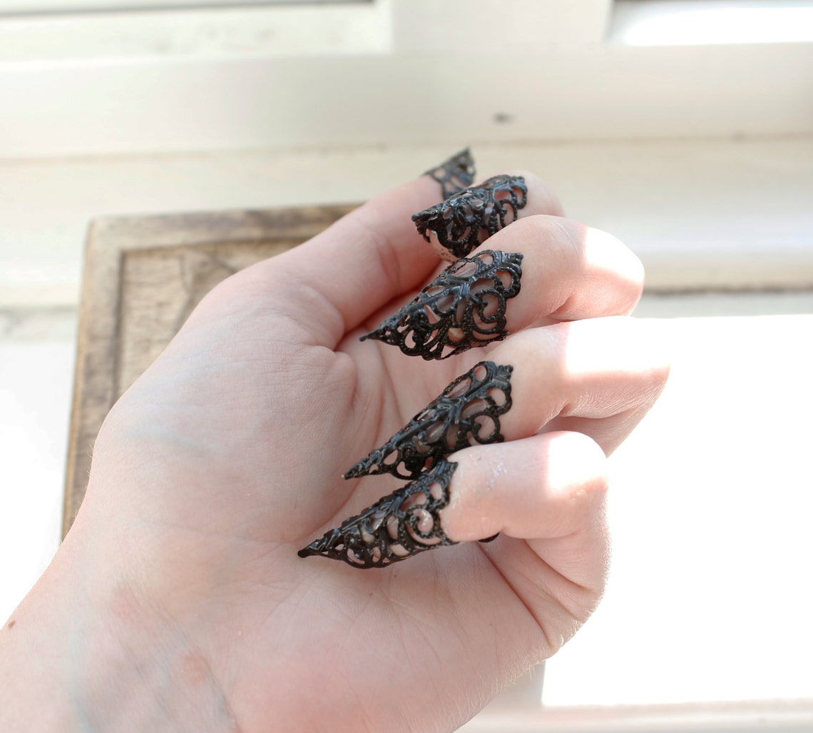 Claw Rings - Adjustable - BDSM - Goth Jewellery - Alternative Fashion ...