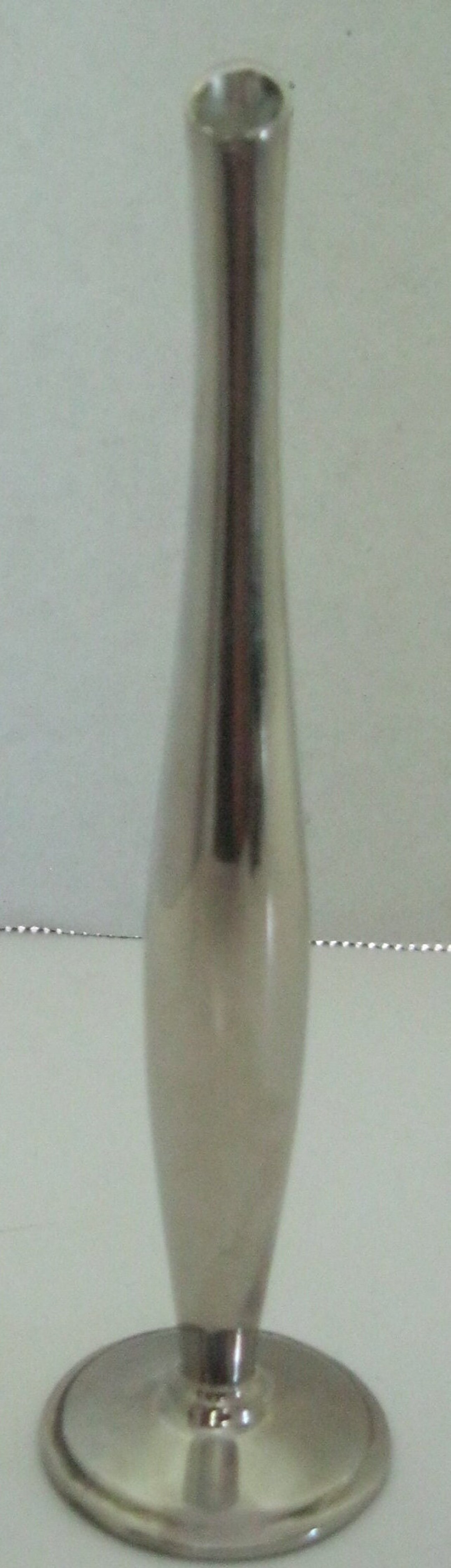 Vintage Bud Vase Silver Plated Single Rose Bud 5 3/4 in Tall Heavy ...