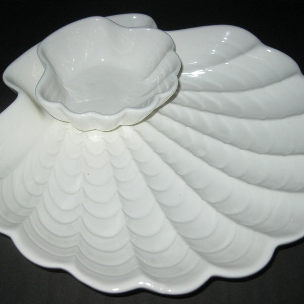 Pottery Shell Bowl - Etsy
