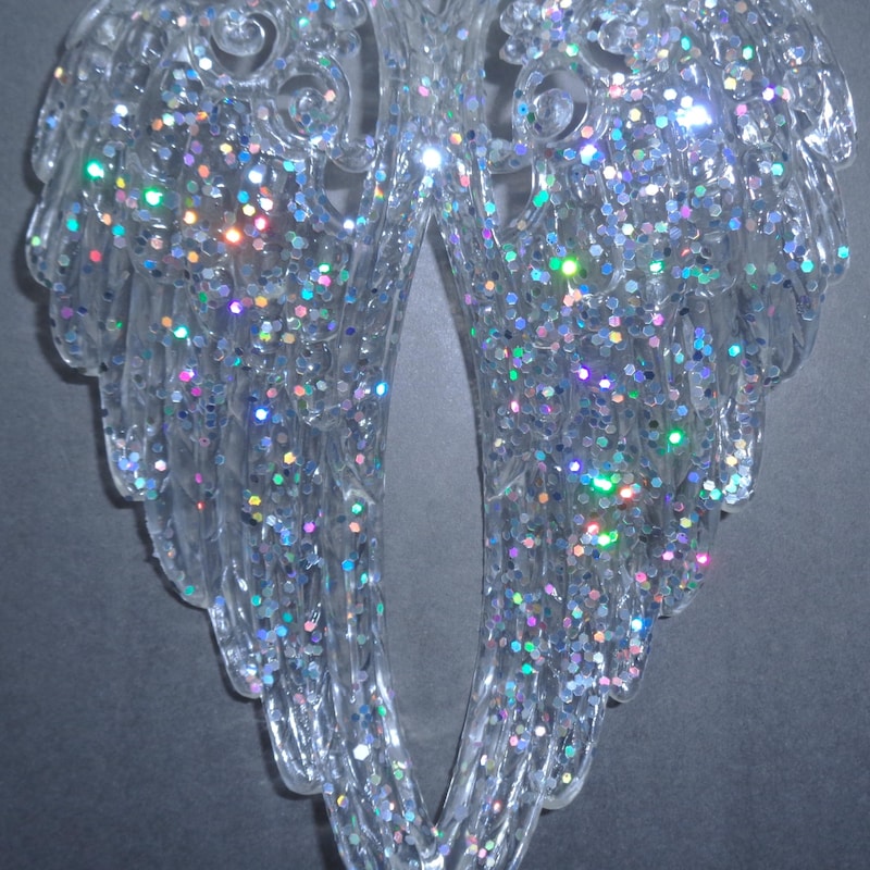 Angel Wings Ornament - Etsy