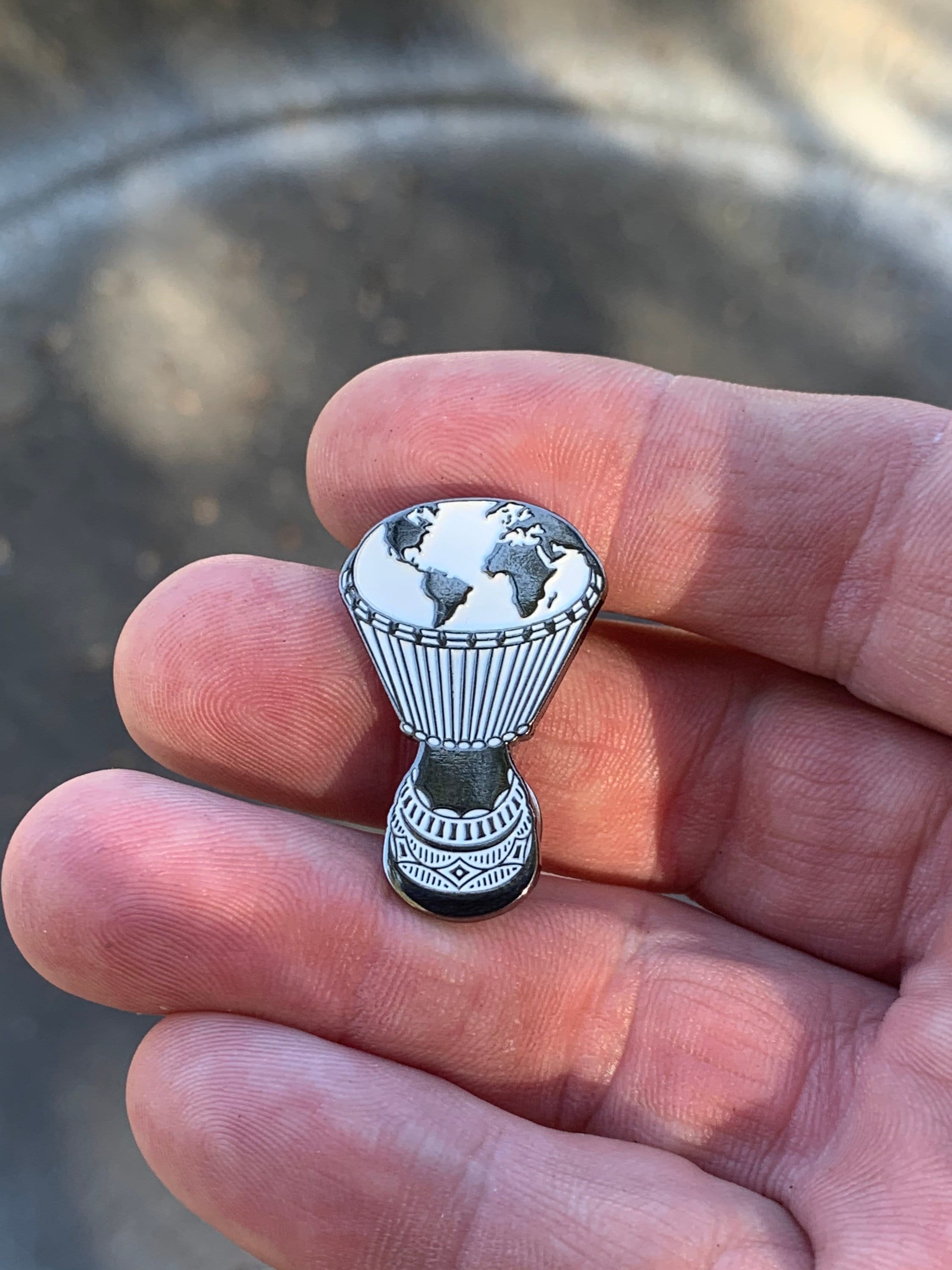 Djembe Pin - Etsy