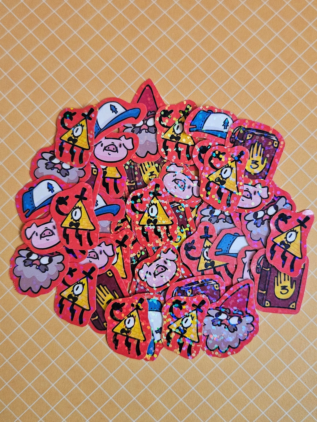 Mini Gravity Falls Sticker Bundle (5 Pack) - Etsy