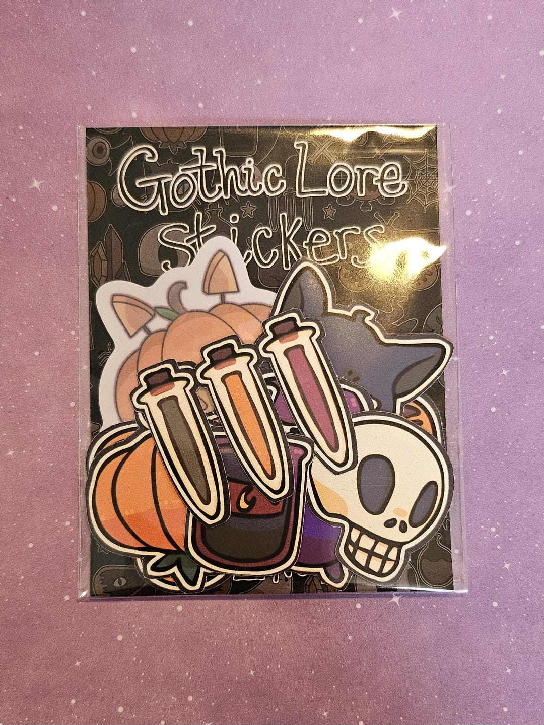 Gothic Lore Sticker Pack - Etsy