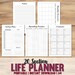 PRINTABLE/DIGITAL A4 Life Planner - 20 SECTIONS - Life Tracker - to Do ...