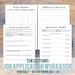 PRINTABLE/DIGITAL A4 Job Application Workbook - Career Planner - Job ...