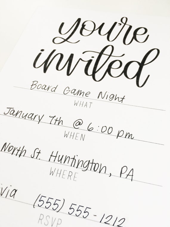 Your Invited Invitations Printable Dress Floozy Anonymous: The