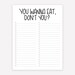 Digital Download Funny Grocery List - Printable Groceries List ...