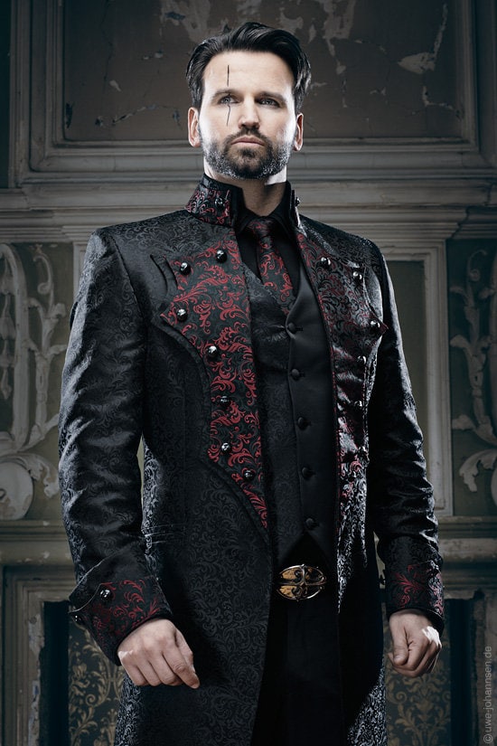 Victorian Gothic Mens Suit