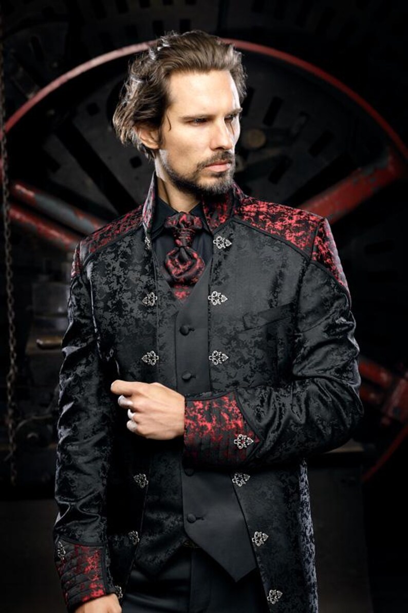 Legendary Steampunk Groom Frock Coat! Extravagant Wedding Suit! From ...