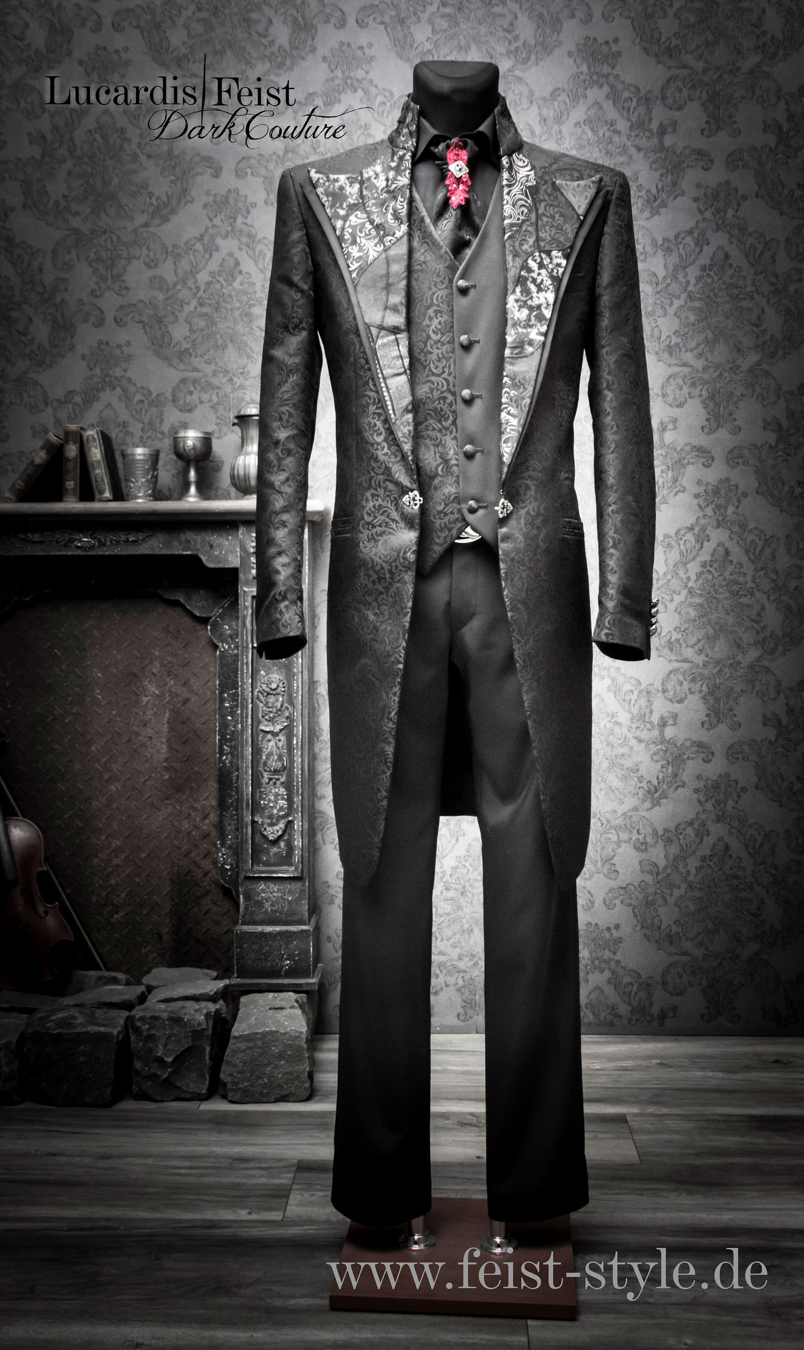 Steampunk Frock Coat With Patchwork / Extrordinary Frock Coat /groom ...