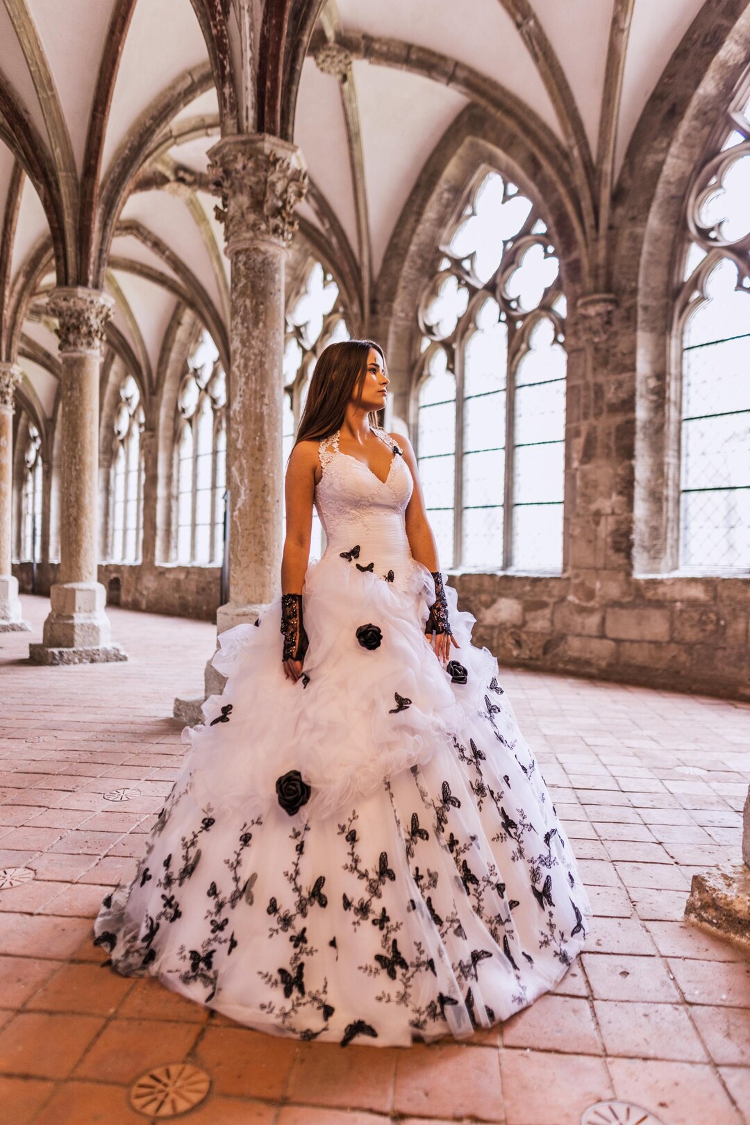 Butterflydream! Gothic Alternative Wedding Dress, Steampunk, Rockabilly ...