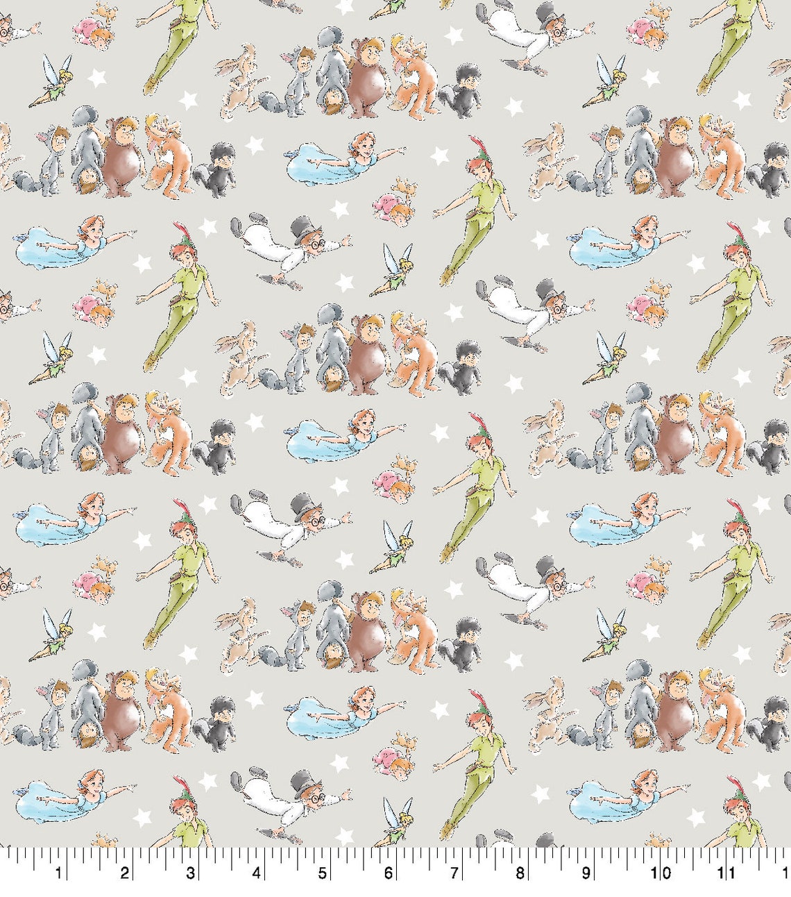 Peter Pan Characters Teddy Bear Novelty Stuffed Animal | Etsy