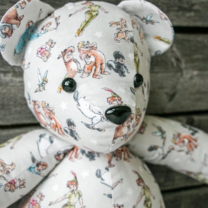 Peter Pan Characters Teddy Bear Novelty Stuffed Animal | Etsy