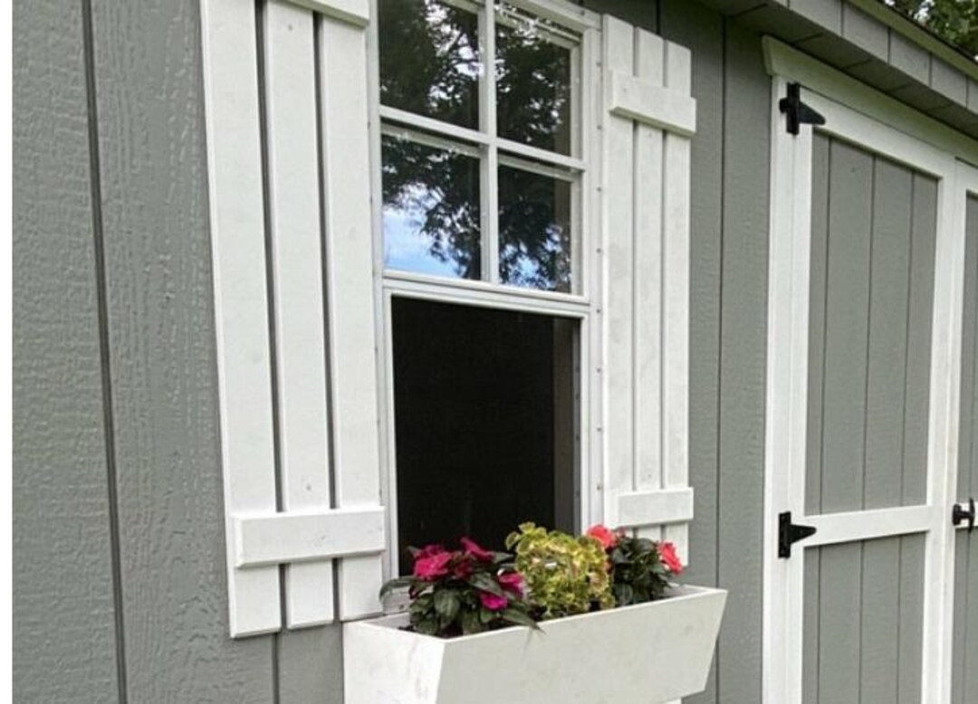 Sale Farmhouse 24 Tapered Front Window Box Paintable Made to Order ...